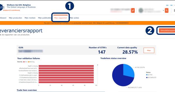 Simulatierapport | GS1 Belgium & Luxembourg